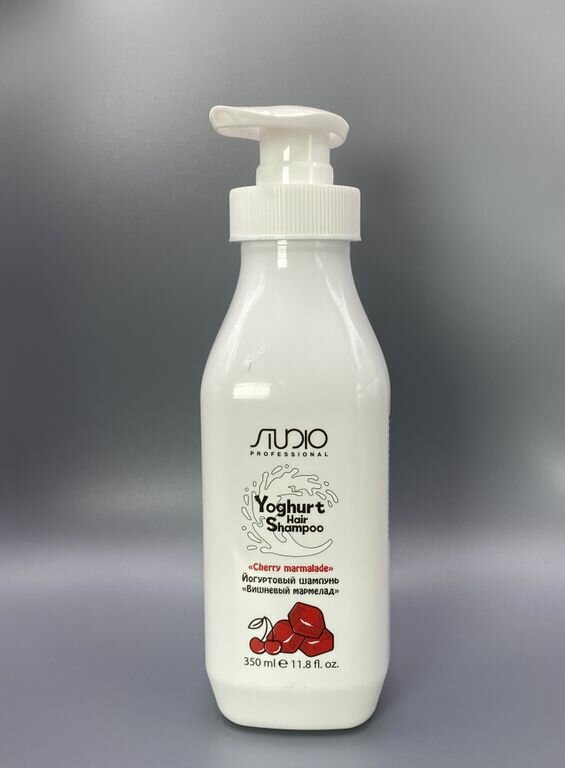 Kapous Йогуртовый шампунь для волос Вишнёвый мармелад линии Studio Professional 350 мл