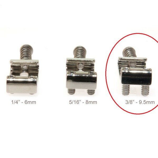 Болт регулировки высоты седел метрический чёрный M3X6, 6мм