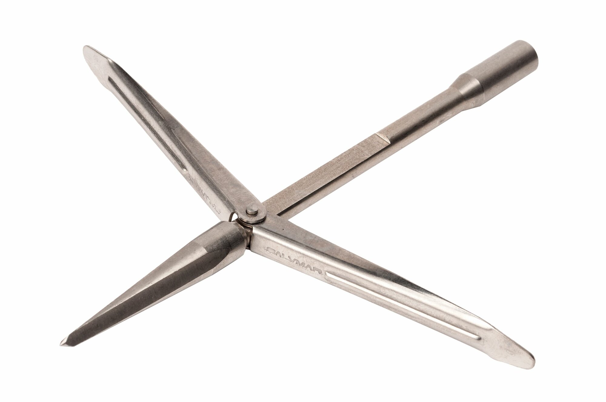 Наконечник гарпуна Salvimar Martin из нерж. стали с трёхгранным бойком и 2-мя флажками