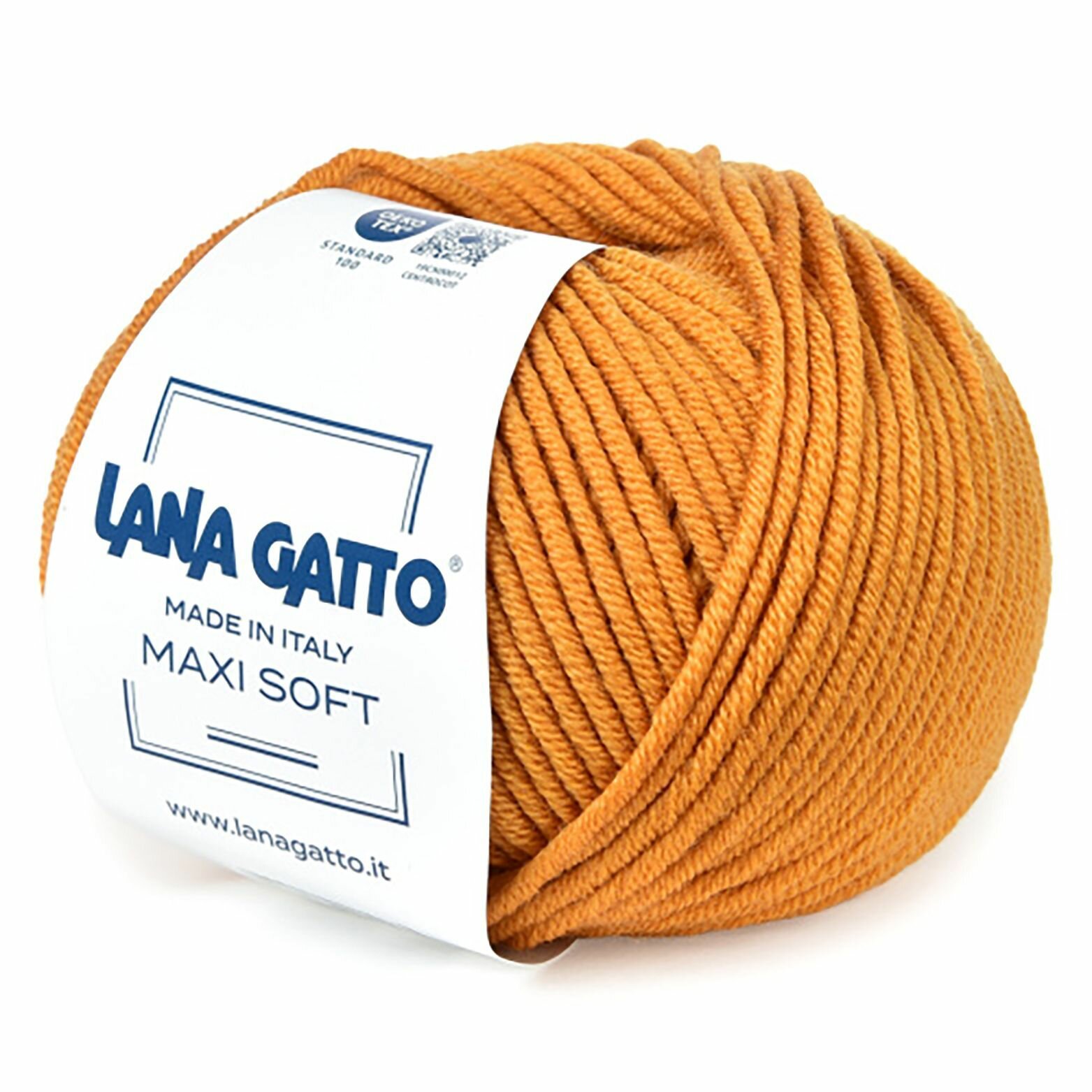 2 Мотка, Lana Gatto MAXI SOFT, 100% Экстратонкая мериносовая шерсть / 50 гр. - 90 м, Цвет-14732