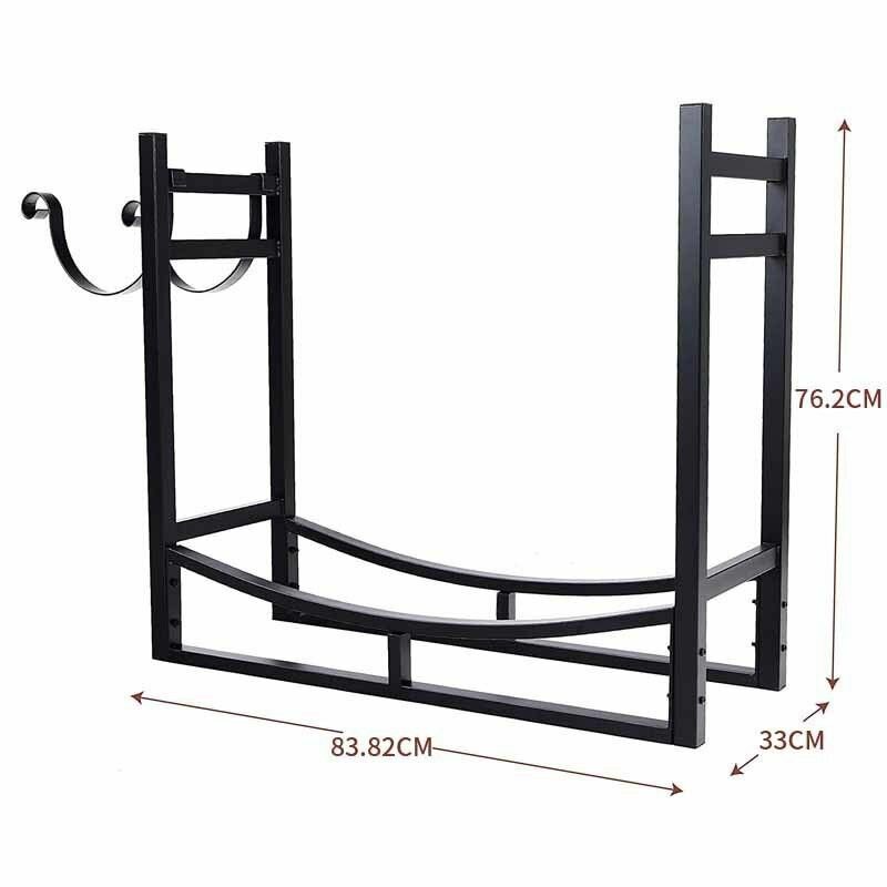 Дровница, решетка металлическая кованая для бани и камина, стойка декоративная под дрова, для дома и улицы