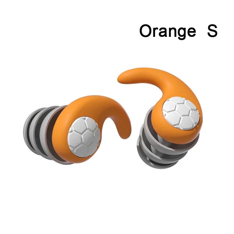 Оранжевые беруши шумоподавляющие abdo Noise Reduction, Orange S