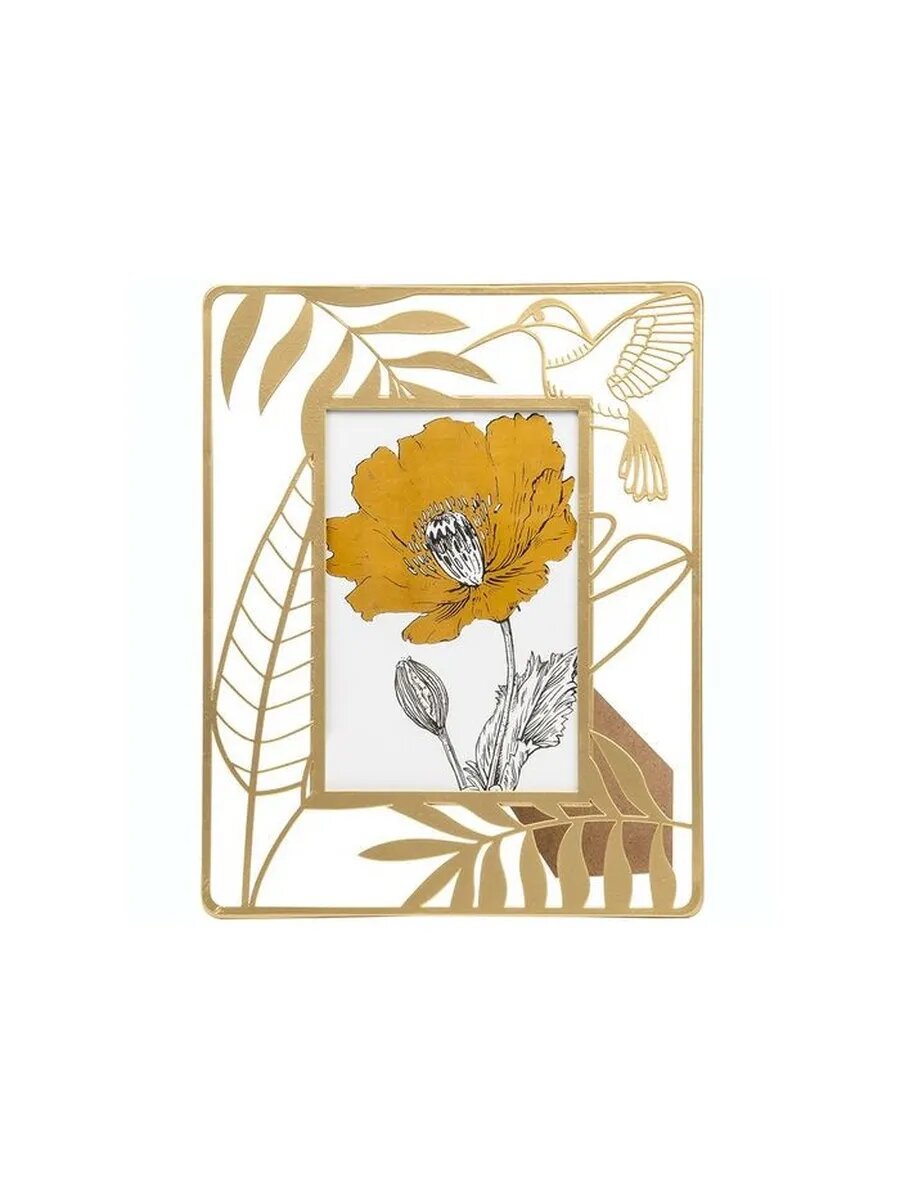 Фоторамка Экзотика 19х1х24 зол.