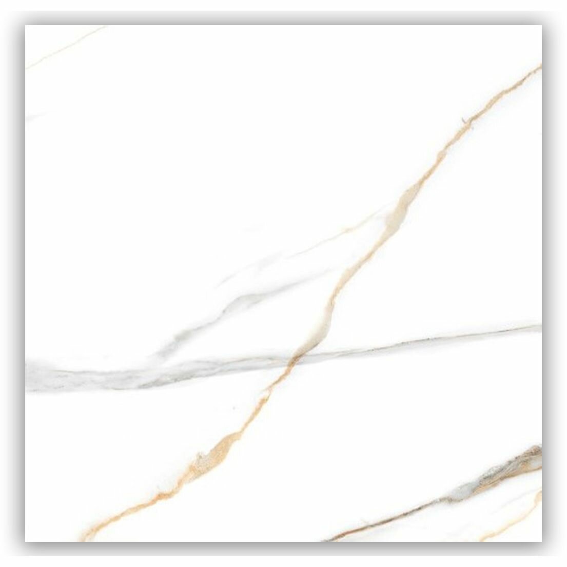 Керамогранит Realistik (Реалистик) Maritaca statuario glossy 60x60 см, глянцевый (1.44 м2)