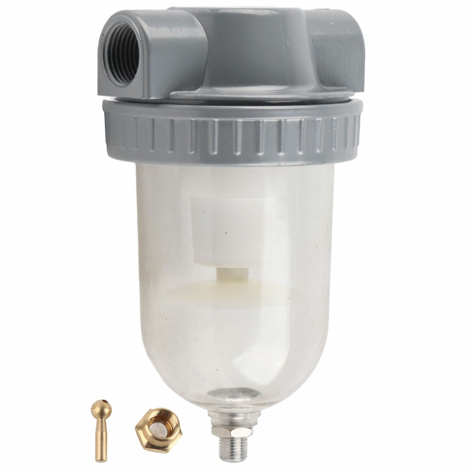 Фильтр воздушного компрессора ПК из алюминиевого сплава Мини-фильтры сжатого воздуха Водонепроницаемая защита от пылиQSL 10 G3/8