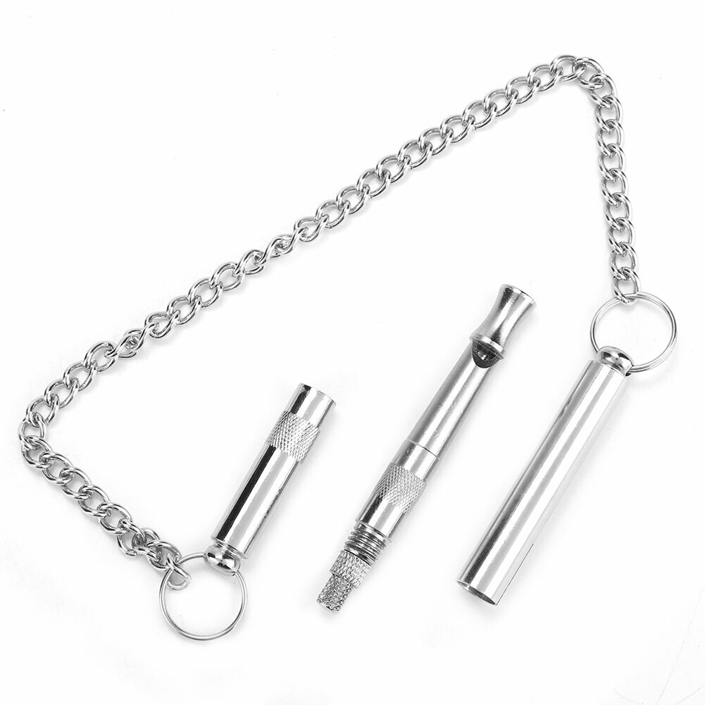 Ультразвуковой свисток для дрессировки собак, контролирующий лай, с регулируемой высотой звука.