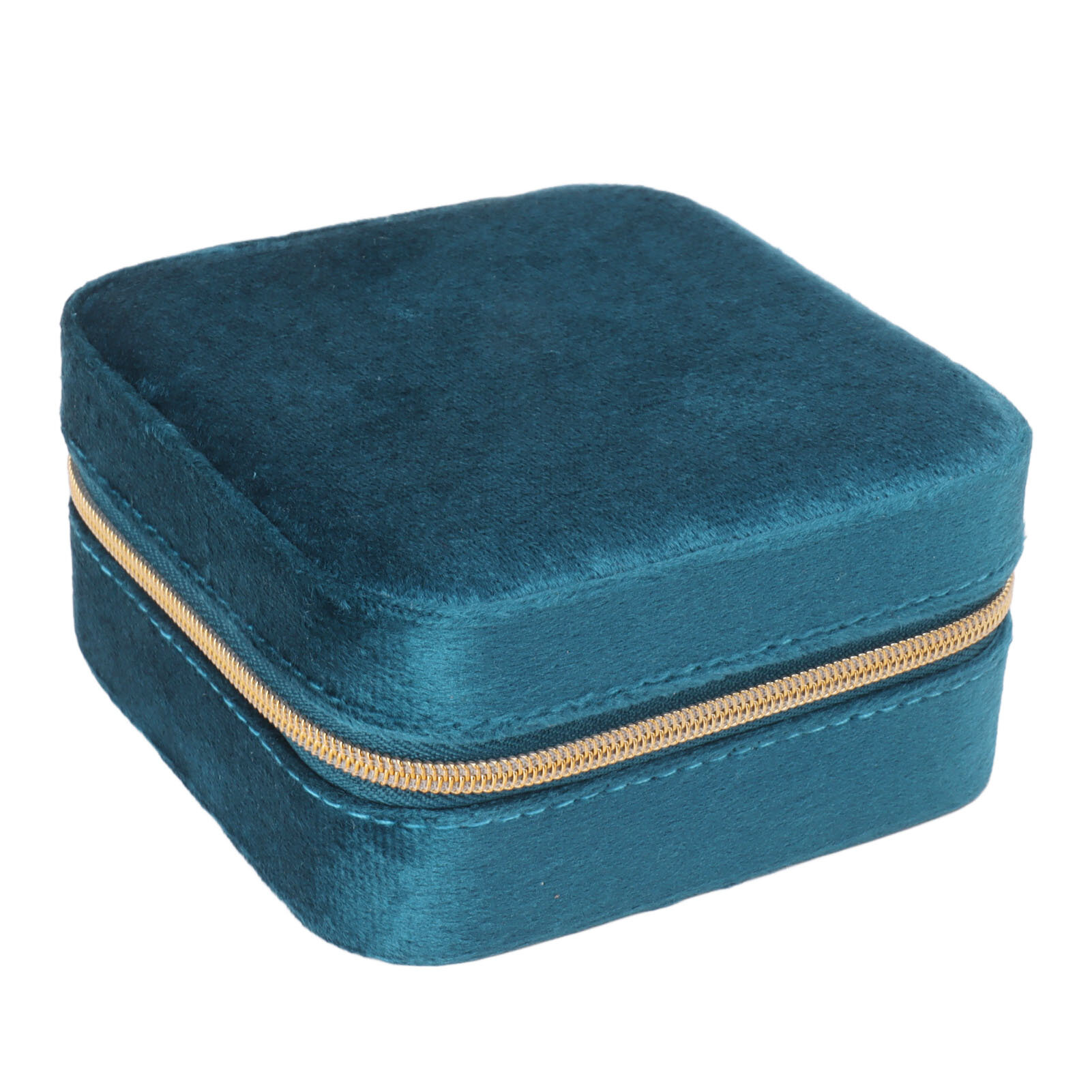 Бархатный дорожный органайзер для ювелирных изделий, 2 слоя, небольшой портативный футляр для хранения, 2 слоя для ожерелий, колец, сережек, браслетов, тип 2