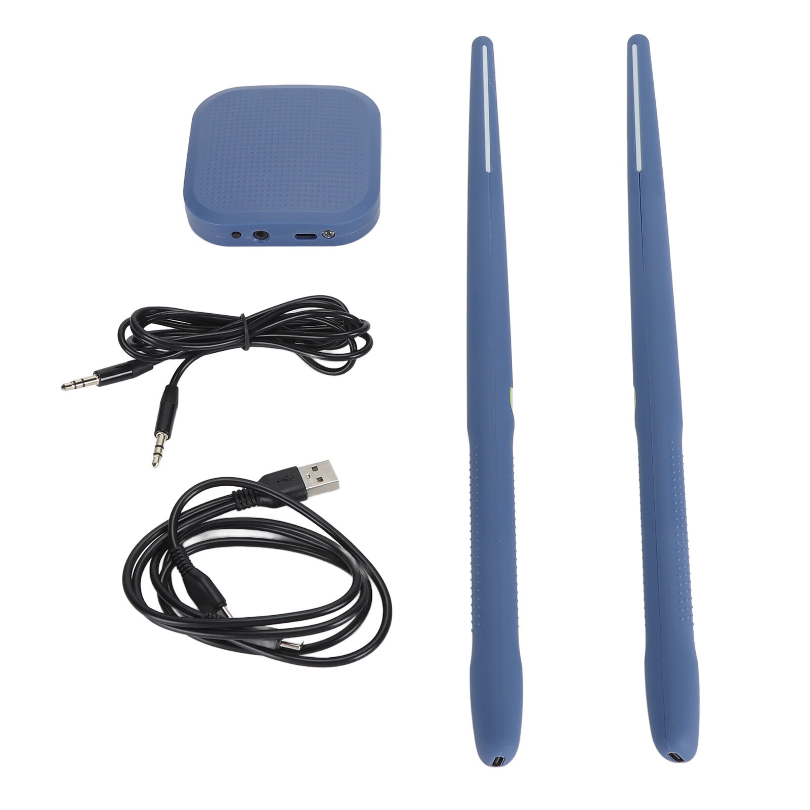 8-звуковая электрическая барабанная установка с RGB-подсветкой, 3D-распознаванием движения, портативная виртуальная ударная установка Bluetooth для взрослых и детей, в комплект входят барабанные палочки