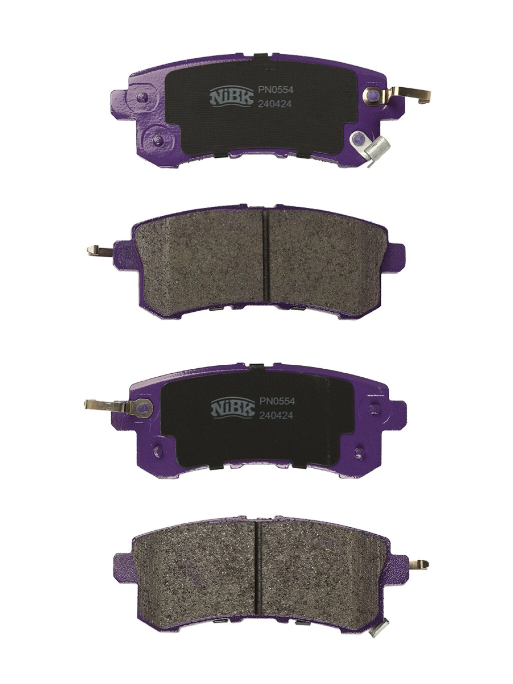 Колодки тормозные дисковые задние NIBK PN0554