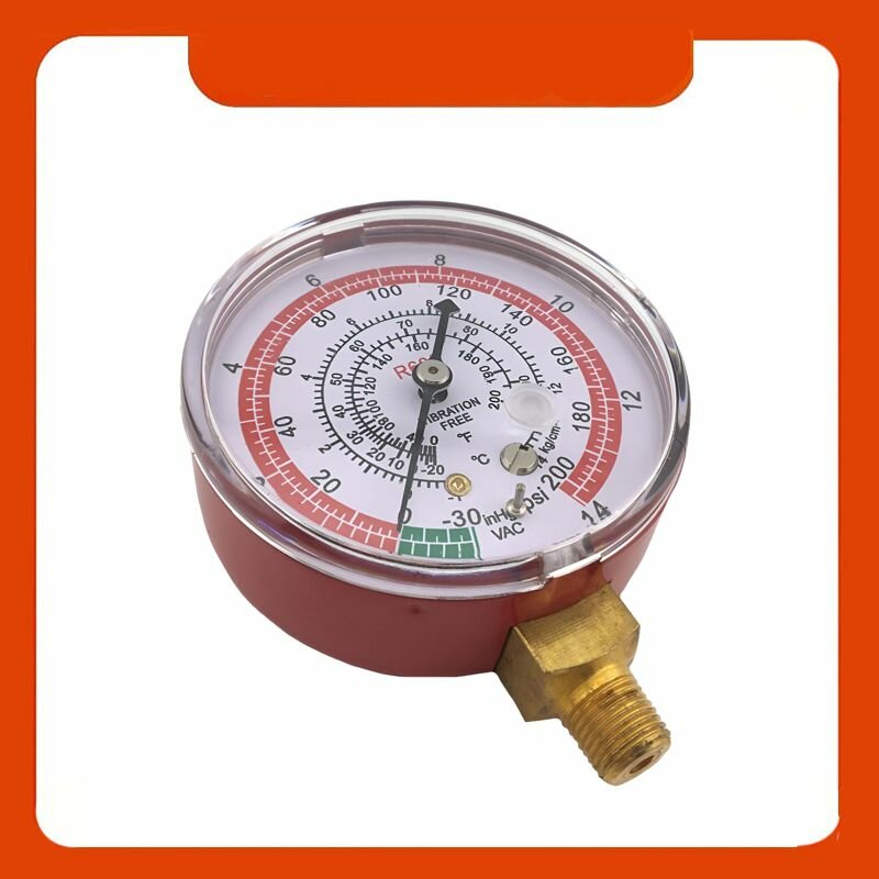 Манометр для фреона R600 высокого давления (68 мм)