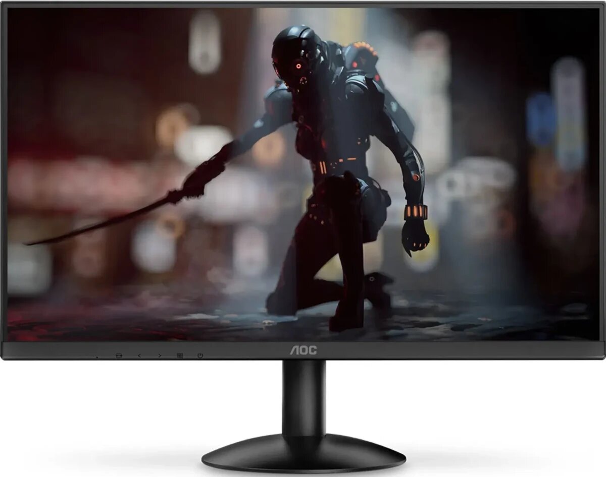 Монитор AOC 2B30H2M2, диагональ экрана 24", разрешение 1920х1080, Flicker-Free, черный