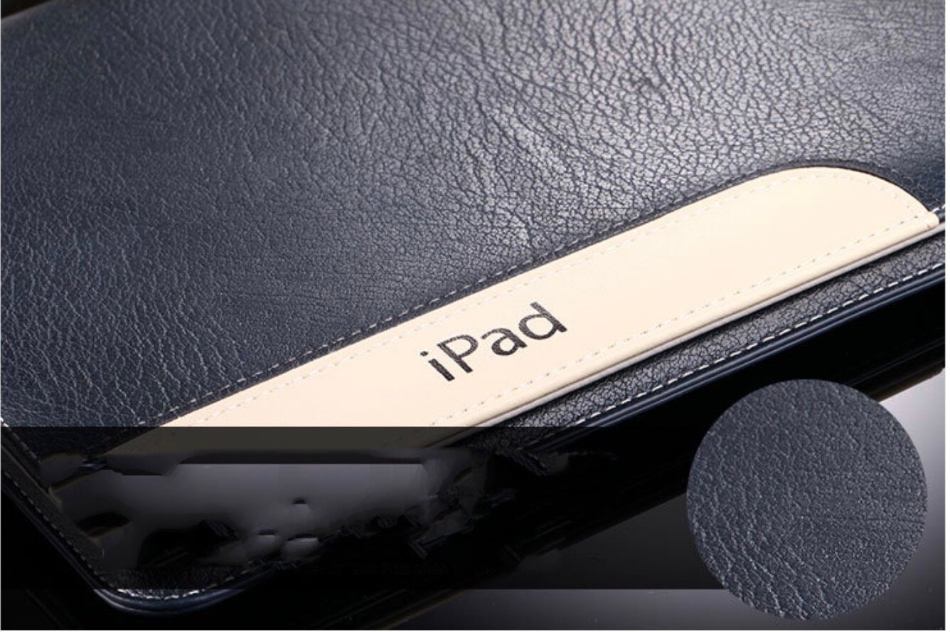 Фирменный премиальный чехол бизнес класса для iPad mini 5 7.9 (2019) - A2133, A2124, A2126, A2125/для iPad mini 4 7.9 (2015) - A1538, A1550 с визит.