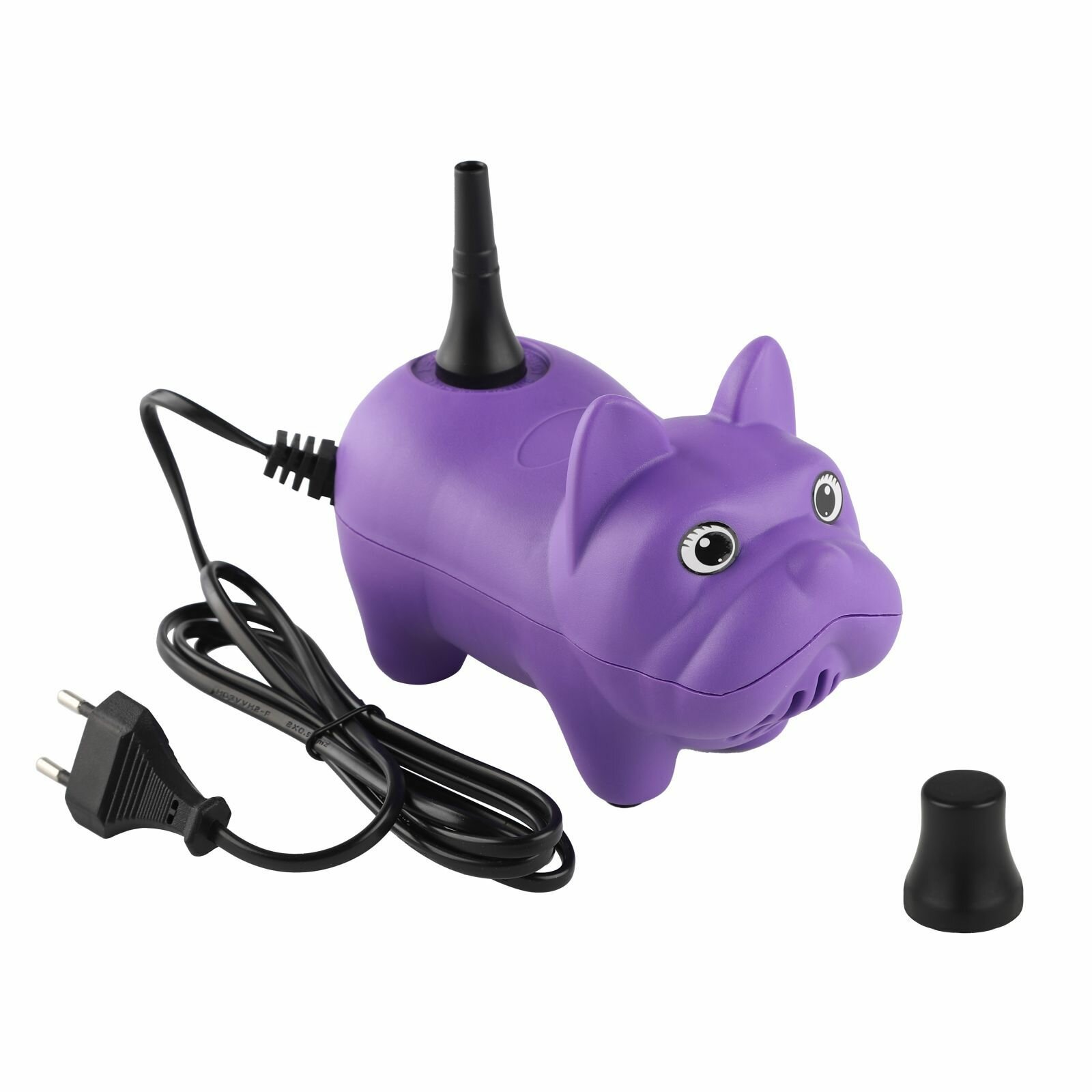 Компрессор воздушных шаров Дон Баллон Бульдог, фиолетовый, 300 ватт, 611 г