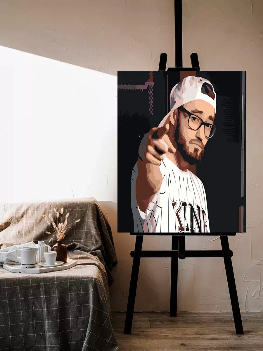 Картина по номерам Мот