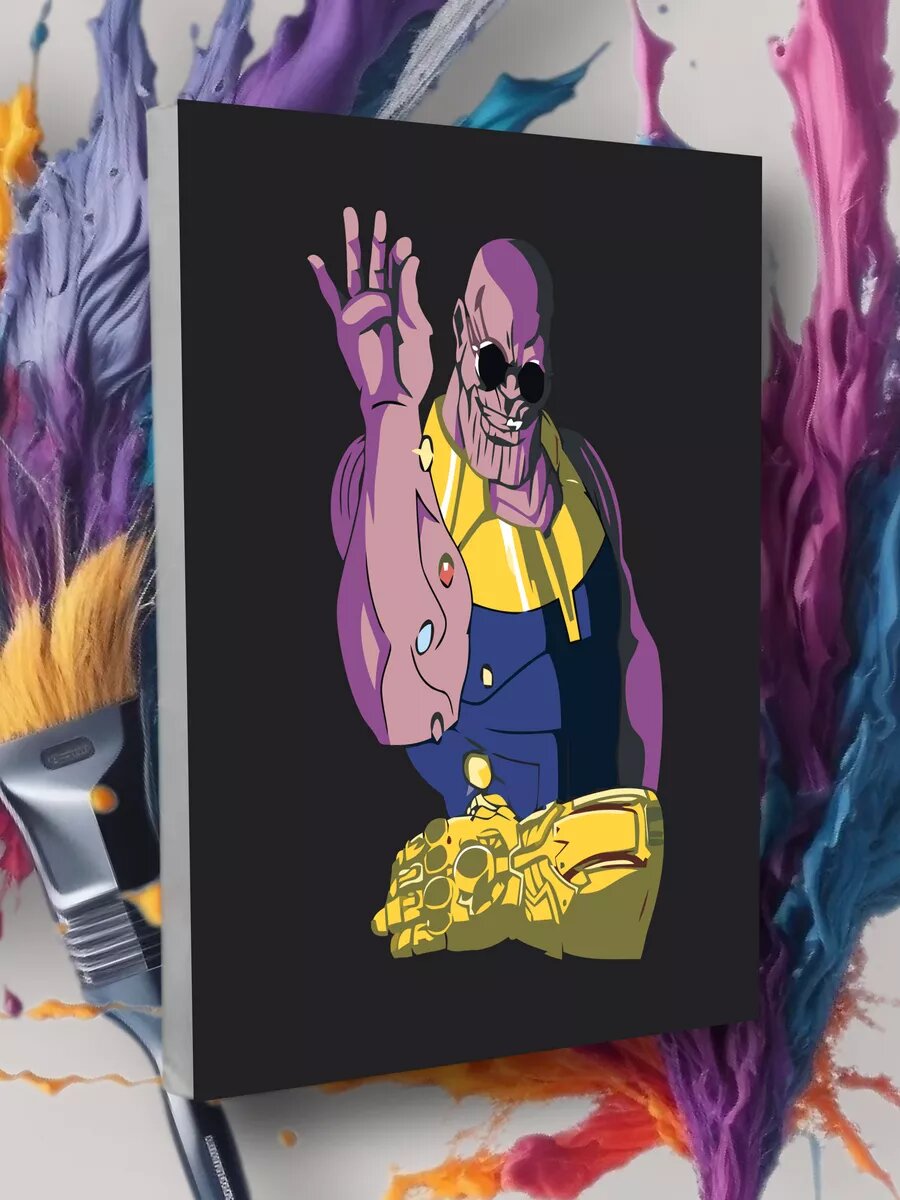 Картина по номерам Танос