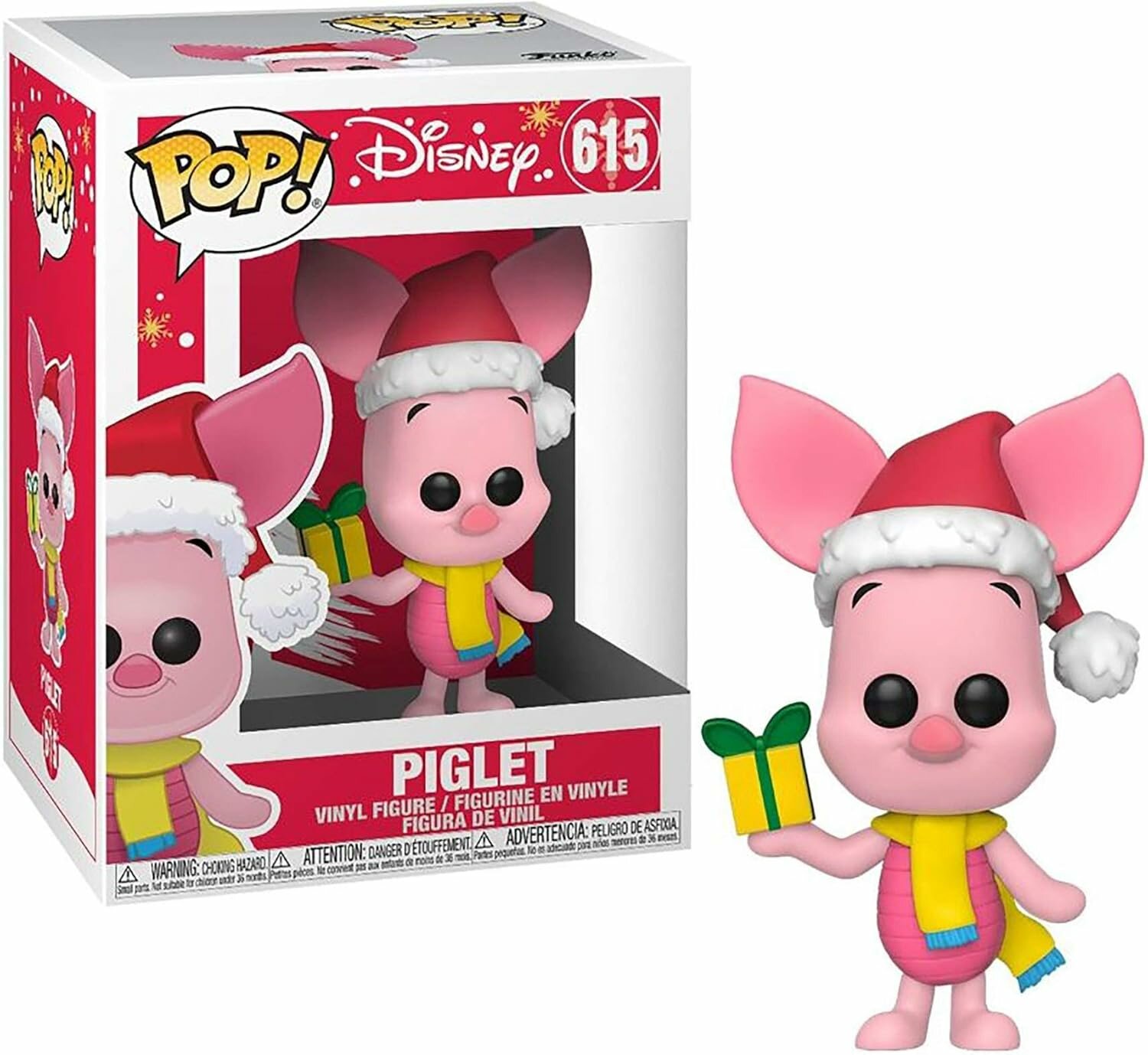 Фигурки Funko Pop - Коллекционная фигурка DISNEY Holiday Пятачок из Винни-Пух - Фанко 615