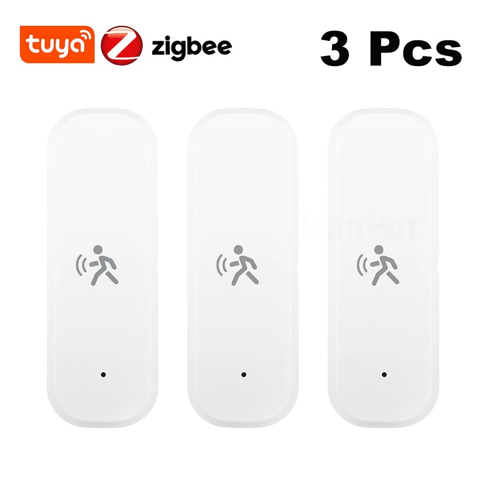 Датчик движения Zigbee 3 шт. Белый