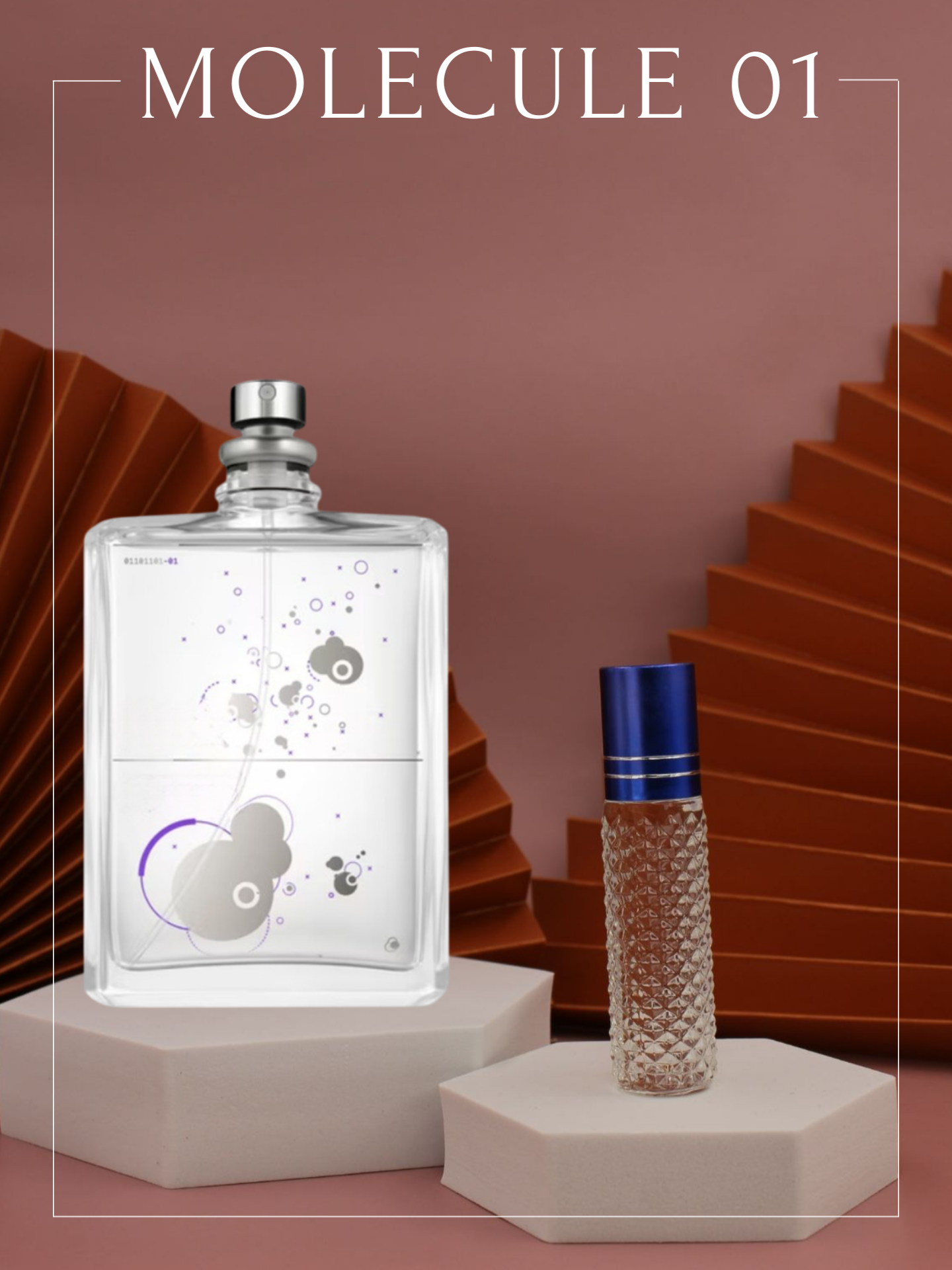 Духи масляные Molecule 01; Timeless Perfume; Молекула 01 роликовый флакон 8 мл