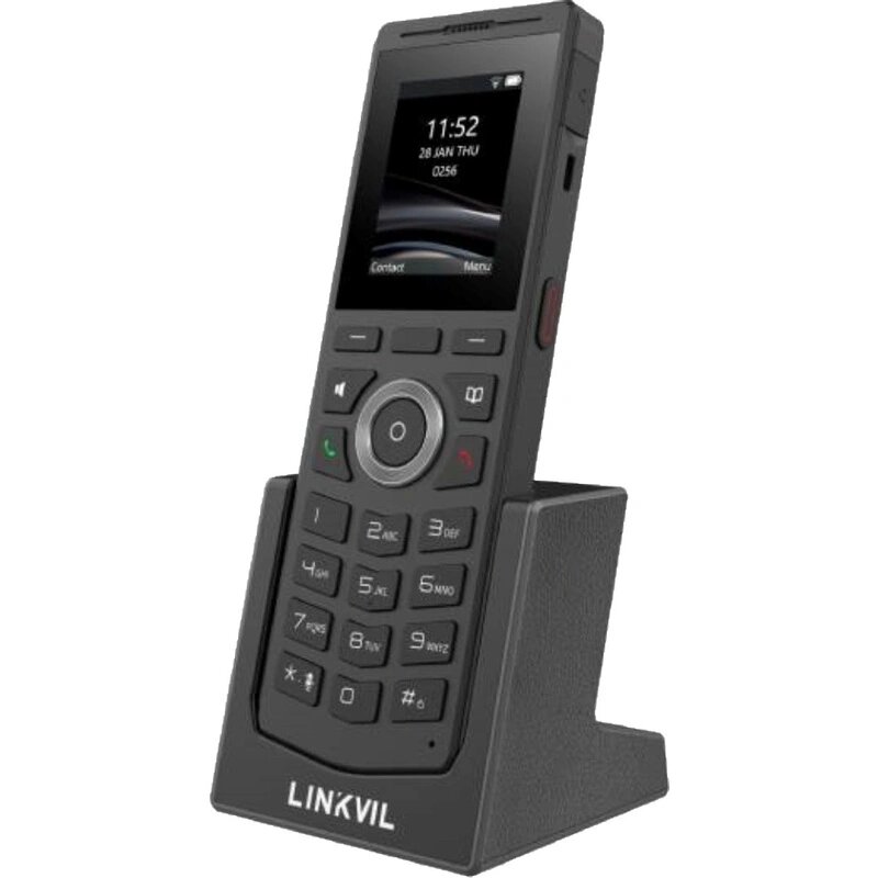 IP-телефон Fanvil LINKVIL W610D, DECT, 4 SIP,2,240 х 320, BT 5.0,1900mAh
