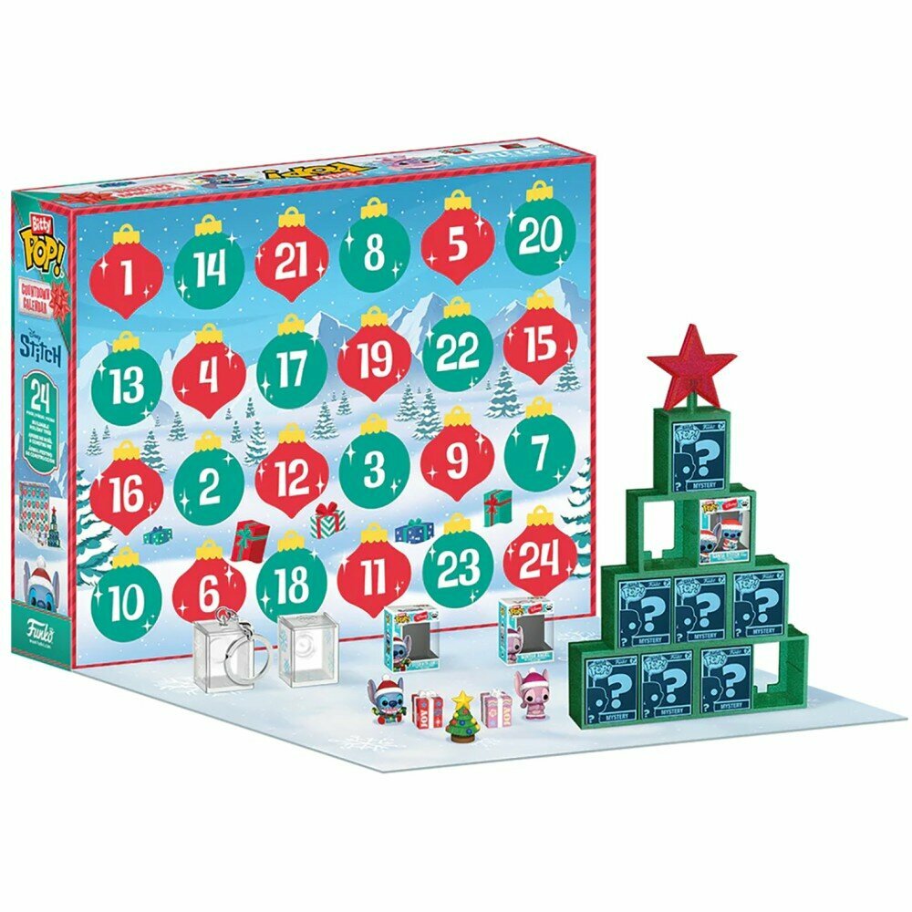 Подарочный набор Funko Bitty POP! Stitch 24-Day Countdown Calendar 87002