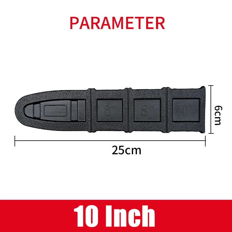 Пластиковый защитный чехол для цепной пилы TQSDYY 4/6/8/10 дюймов 10 Inch