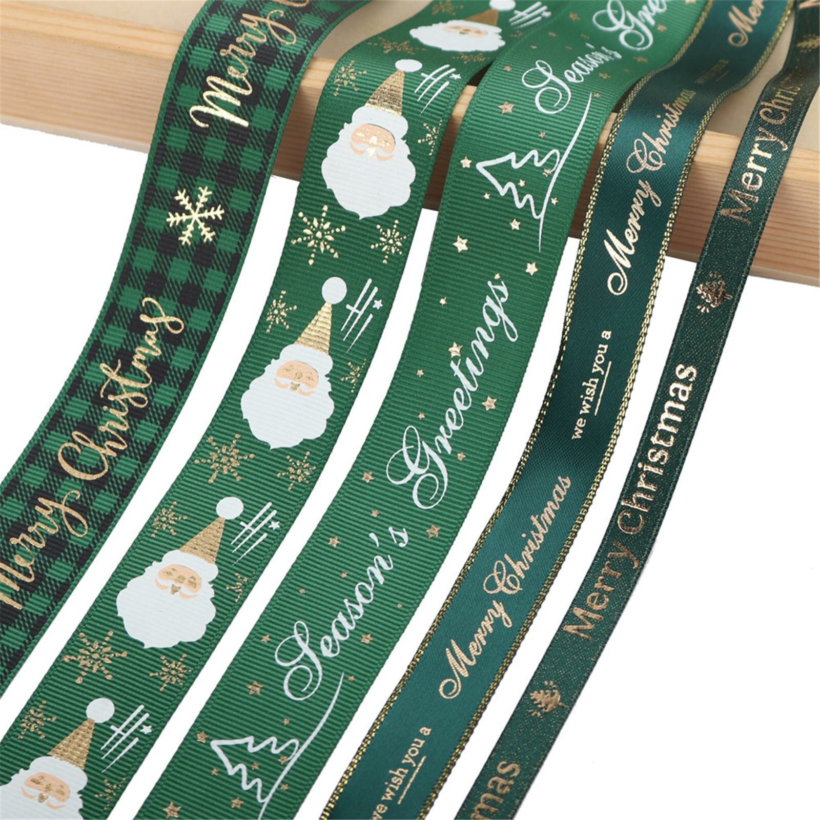 Лента для рождественского украшения с буквами-Смешанная 11