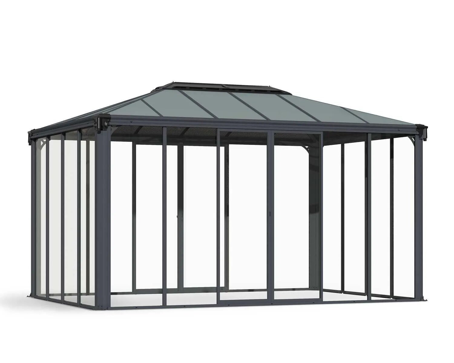 Закрытая беседка PALRAM GAZEBO LEBRO 4300 СLOSED (серый) (705760)