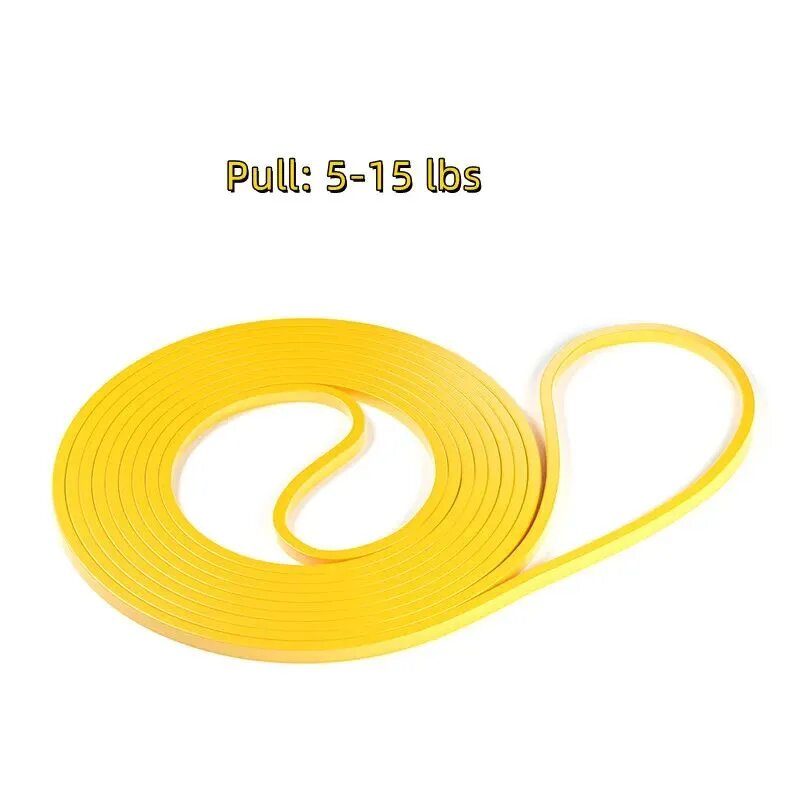 Эластичная лента для фитнеса, вспомогательная лента для растяжки, оборудование для силовых тренировок в тренажерном зале