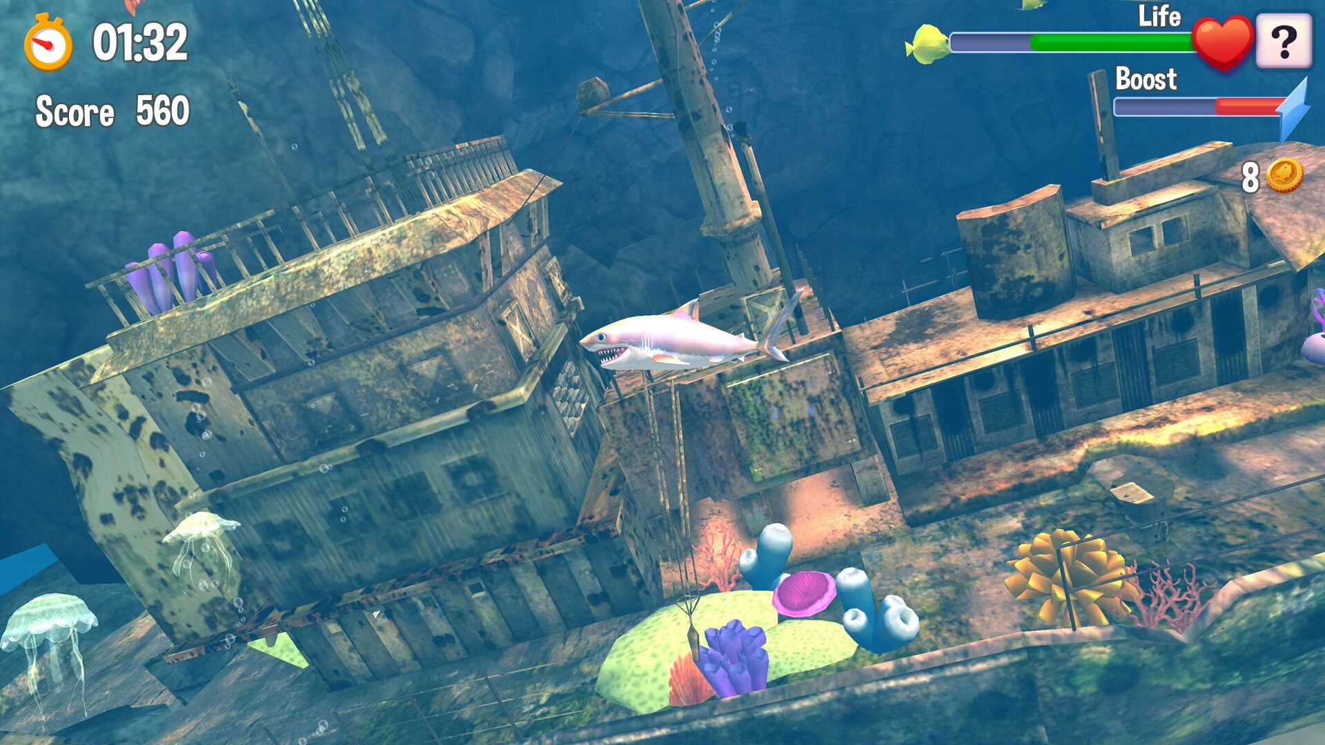 Double Head Shark Attack Steam Ключ • Активация Steam • регион Весь мир