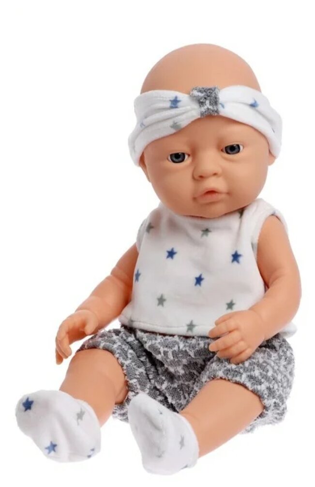 Пупс "Мой Малыш" в костюмчике, с аксессуарами, высота 32 см. 6936168