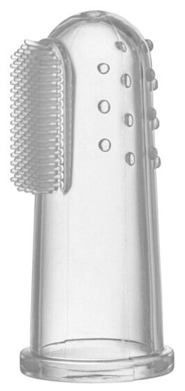 Зубная щетка-напалечник Dr. Brown's HG010 силиконовая с футляром для хранения