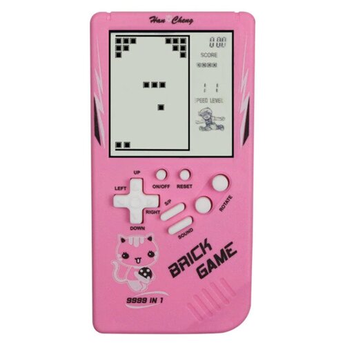 Купить Тетрис BRICK GAME 9999 in 1, розовый - цена: 467 ...