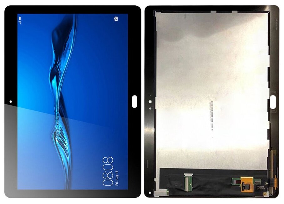 Дисплей для Huawei MediaPad M3 Lite 10 в сборе с тачскрином, черный