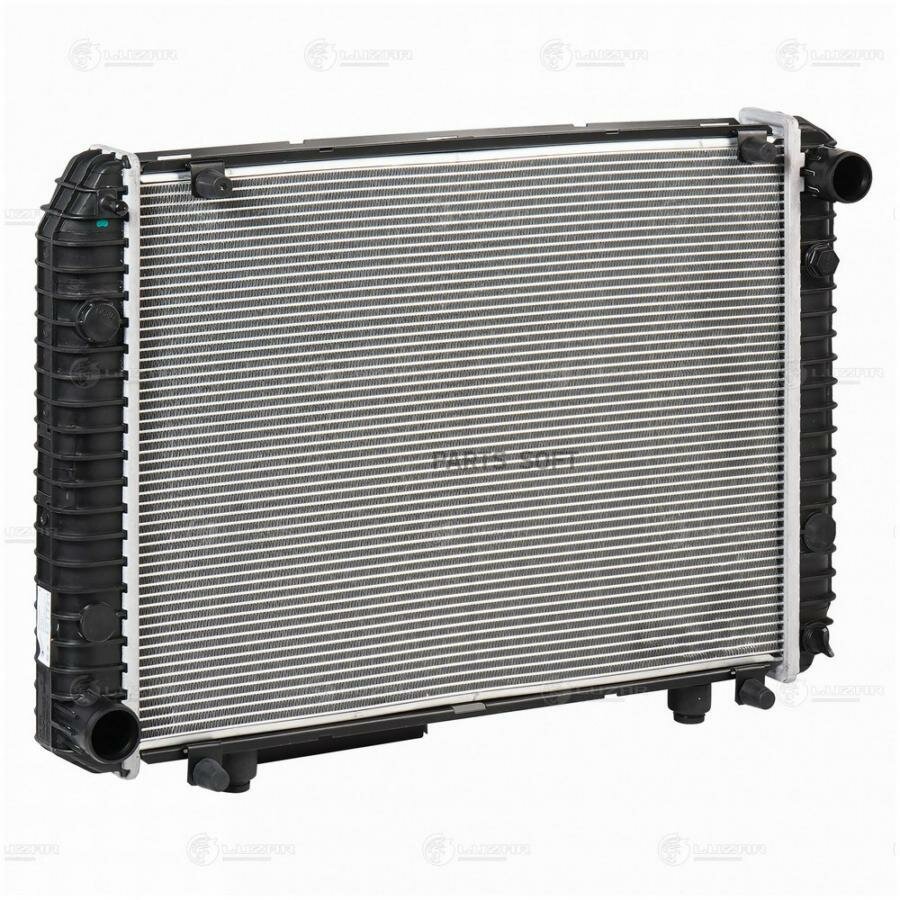 LUZAR Радиатор GAZ 3302 ГАЗель (99-) (паяный, алюм.) (HEAVY DUTY) (повыш. теплоотдача)