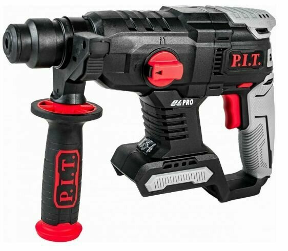 Перфоратор аккумуляторный бесщеточный P.I.T. PBH20H-22A SOLO без АКБ и ЗУ на системе OnePower (20В,1.5Дж,2-х реж, бур 24мм, sds-plus, коробка)
