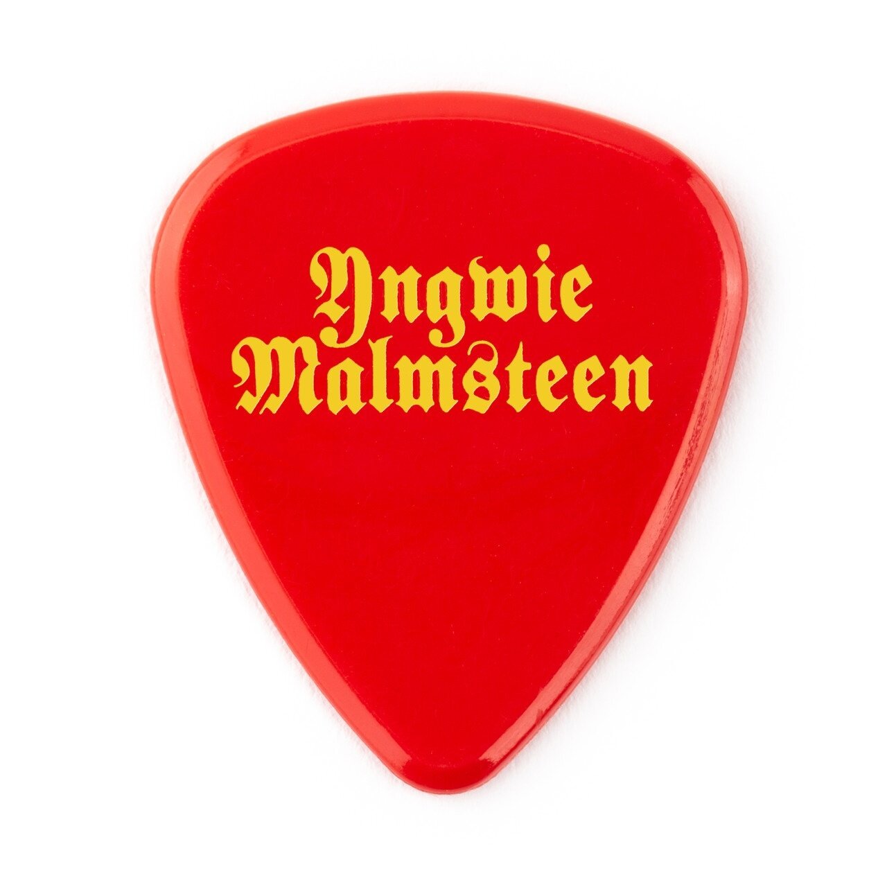 Медиатор Dunlop YJMP02RD Malmsteen Custom Delrin, красный, 2.0 мм, 1 шт.