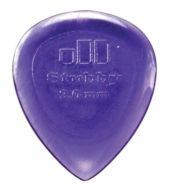 Медиатор Dunlop 474R2.0 Stubby Jazz, 2 мм, 1 шт.