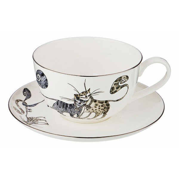 Чайная пара Lefard Котики 86-2314