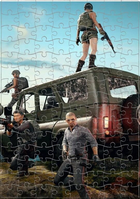 Пазл PlayerUnknown’s Battlegrounds, PUBG, пубг №15
