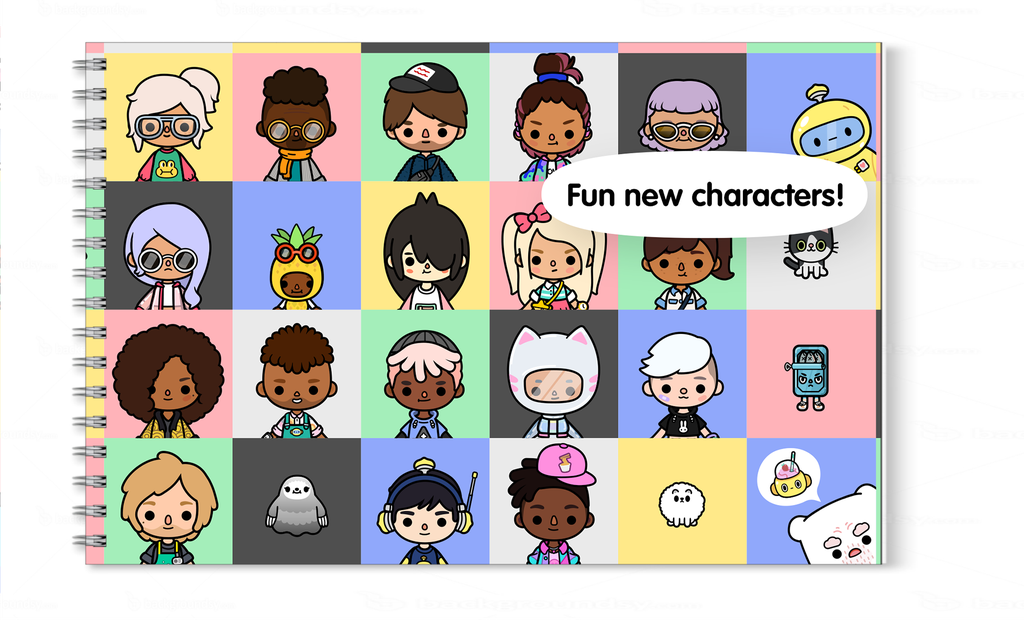 Альбом Tока Бока, Toca Boka №2, А4