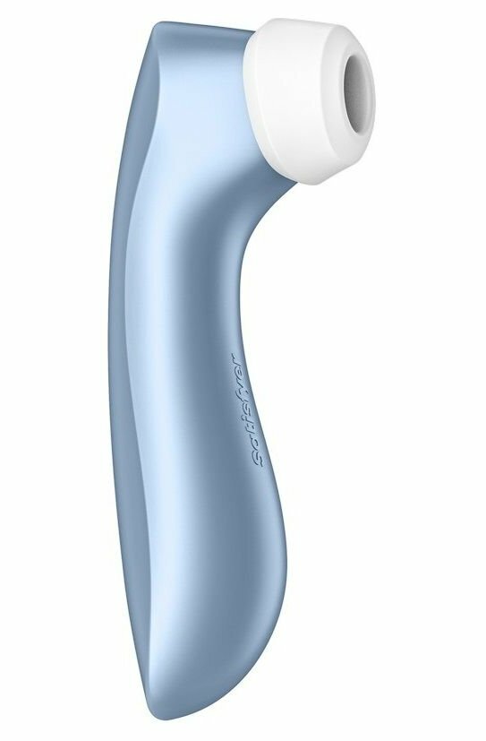 Голубой вакуум-волновой стимулятор клитора Satisfyer Pro 2 Satisfyer