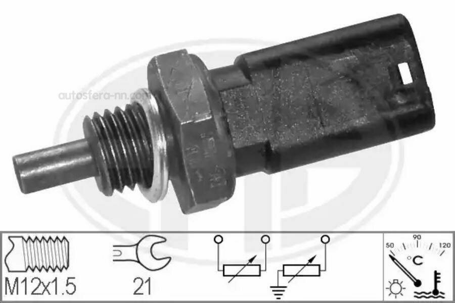 ERA 330138 датчик температуры охл. жидк!\ Renault Clio/Laguna/Megane, Opel Vivaro 97>