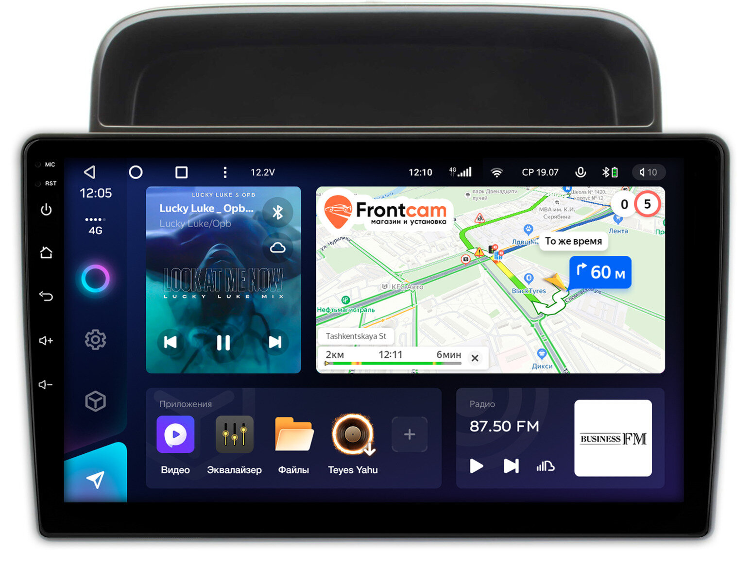 Штатная магнитола Lexus LX 470 1998-2002 (авто с монитором, руль справа) Teyes CC3L 4/64 10" RM-10-1189 Android 10 (4G-SIM, DSP, IPS)