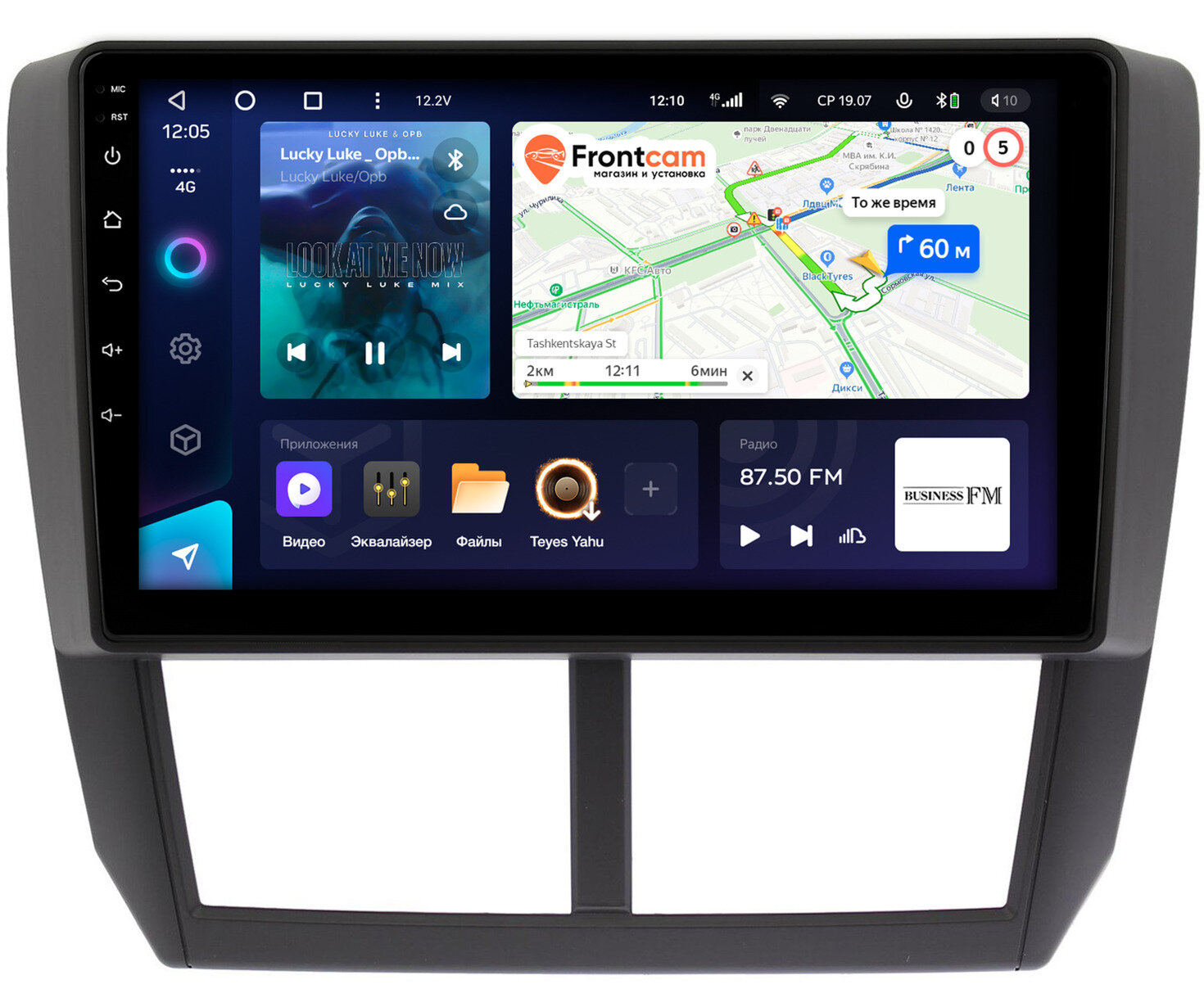 Штатная магнитола Subaru Forester 3, Impreza 3 2007-2013 Teyes CC3L 4/64 9" RM-9080 Android 10 (4G-SIM, DSP, IPS)