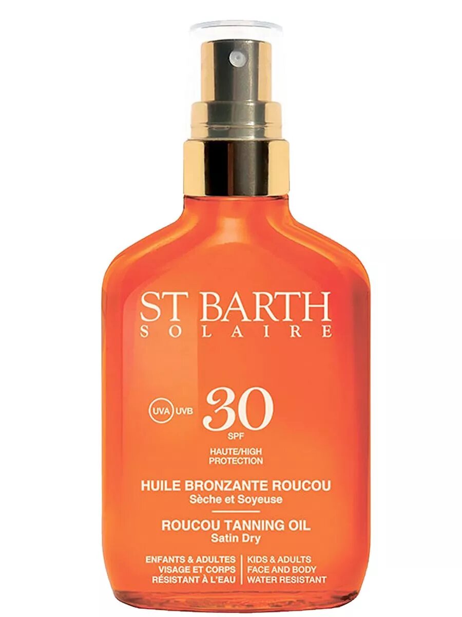 Ligne St Barth Сухое масло Roucou Tanning Oil SPF30 100 мл