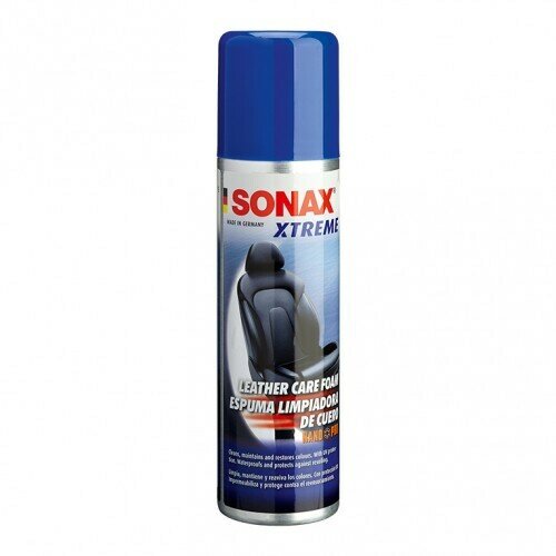 Sonax Xtreme Leather Care Foam Пенный очиститель кожи 250мл