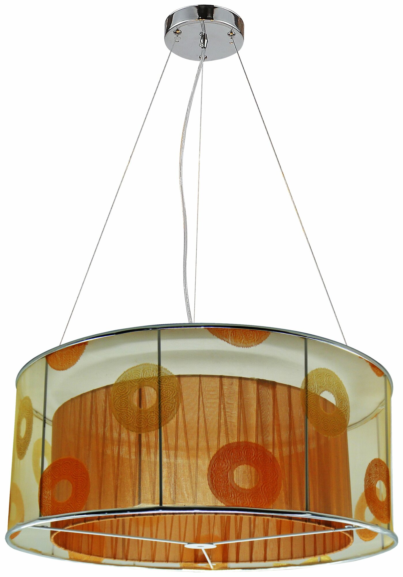 Люстра De Fran AP4-7838-3CH E14 3*40Вт 220В, золотое кружево, серия Кружево