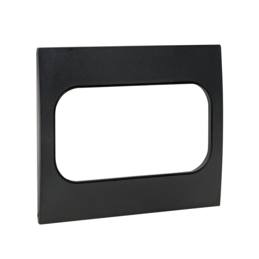 Рамка для розетки EKF PROxima 2-местная Стокгольм черная 100x82x8 мм