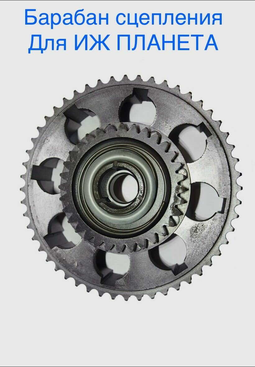 Барабан сцепления для мотоцикла ИЖ Планета 2,3,4,5. (ИЖмаш)
