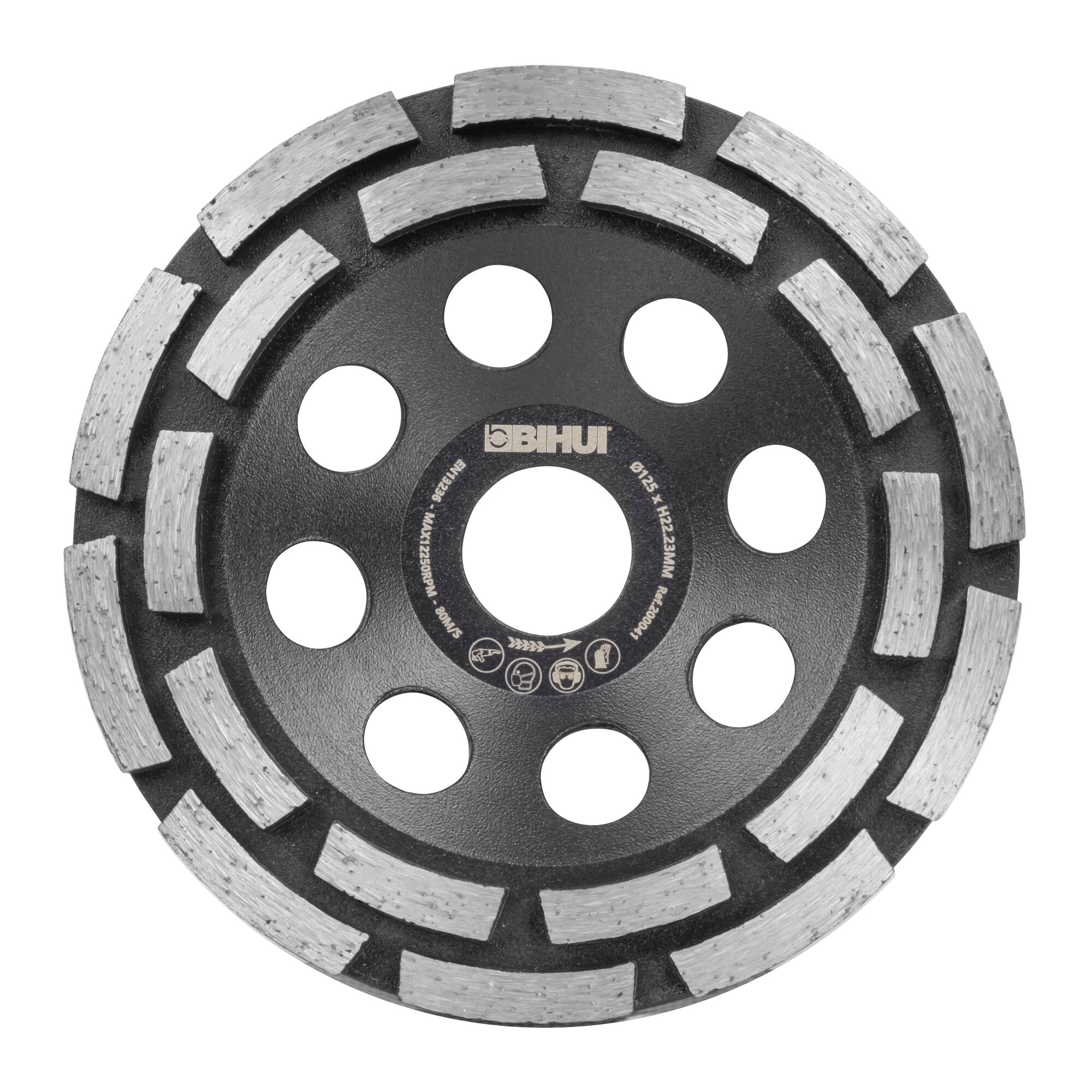 Алмазная фреза BIHUI DUAL-ROW MAX 125мм